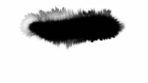 Drawing animation of ink drops spreading... | Stock Video | Pond5