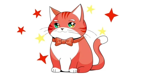 Star Cat Stock Footage ~ Royalty Free Stock Videos | Pond5