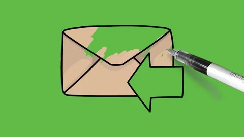 Email Drawing Stock Video Footage | Royalty Free Email Drawing Videos ...