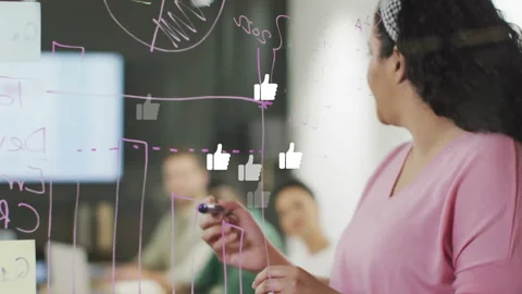 Likes Drawing Stock Videos – Royalty-Free HD & 4K Videos