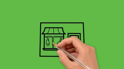 Phone Shop Drawing Stock Videos – Royalty-Free HD & 4K Videos