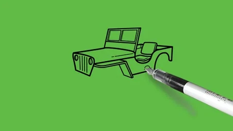 Jeep Green Screen Stock Videos – Royalty-Free HD & 4K Videos