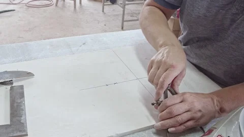 Drawing On Gypsum Panel | Stock Video | Pond5