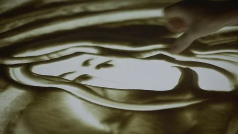Drawing with sand. Short show. Drawing s... | Stock Video | Pond5