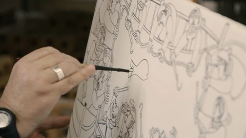 Vase Drawing Stock Videos – Royalty-Free HD & 4K Videos | Pond5