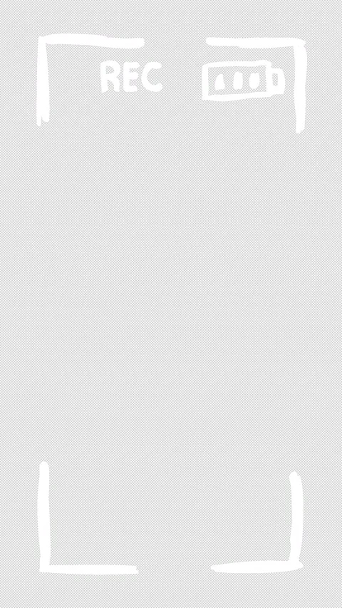 Drawn camera recording screen vertical v... | Stock Video | Pond5