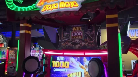 Dreamworks Kung Fu Panda Dojo Mojo Arcad... | Stock Video | Pond5