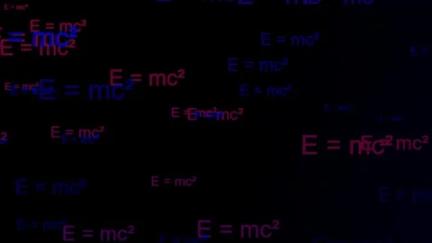 Dreamy E=mc² Motion Graphic – Floatin... | Stock Video | Pond5