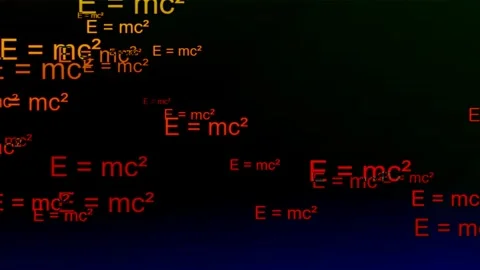 Dreamy E=mc² Motion Graphic – Floatin... | Stock Video | Pond5