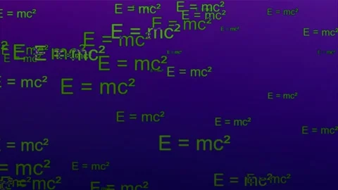 Dreamy E=mc² Motion Graphic – Floatin... | Stock Video | Pond5