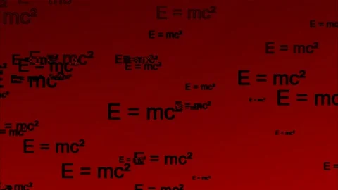 Dreamy E=mc² Motion Graphic – Floatin... | Stock Video | Pond5