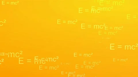 Dreamy E=mc² Motion Graphic – Floatin... | Stock Video | Pond5
