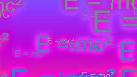 Dreamy E=mc² Motion Graphic – Floatin... | Stock Video | Pond5