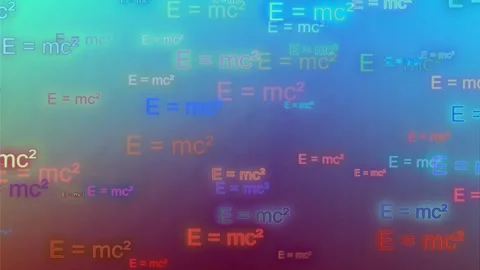 Dreamy E=mc² Motion Graphic – Floatin... | Stock Video | Pond5