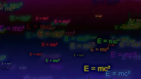 Dreamy E=mc² Motion Graphic – Floatin... | Stock Video | Pond5