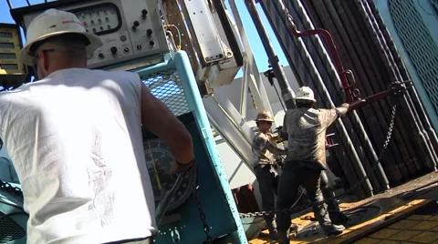 Derrick Operator Stock Video Footage | Royalty Free Derrick Operator ...