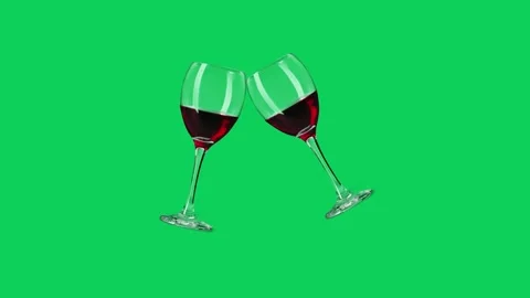 drink in glass, animation, green screen ... | Stock Video | Pond5