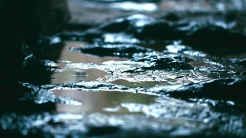 Stone Dropped On Water Stock Video Footage | Royalty Free Stone Dropped ...