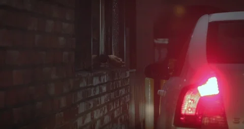 Drive-thru cashier accepts money from cu... | Stock Video | Pond5