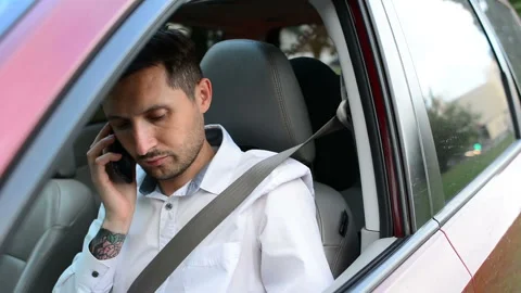 Bored Driver Stock Footage ~ Royalty Free Stock Videos | Pond5