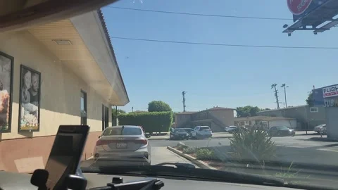 Driving Burger King Drive Thru Restauran... | Stock Video | Pond5