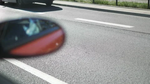 Driving a car in the city in 4k slow mot... | Stock Video | Pond5