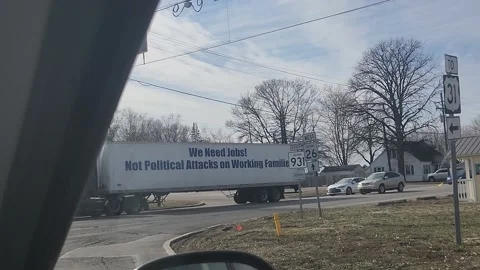 Driving Corn Fields Indiana Interstate ... | Stock Video | Pond5