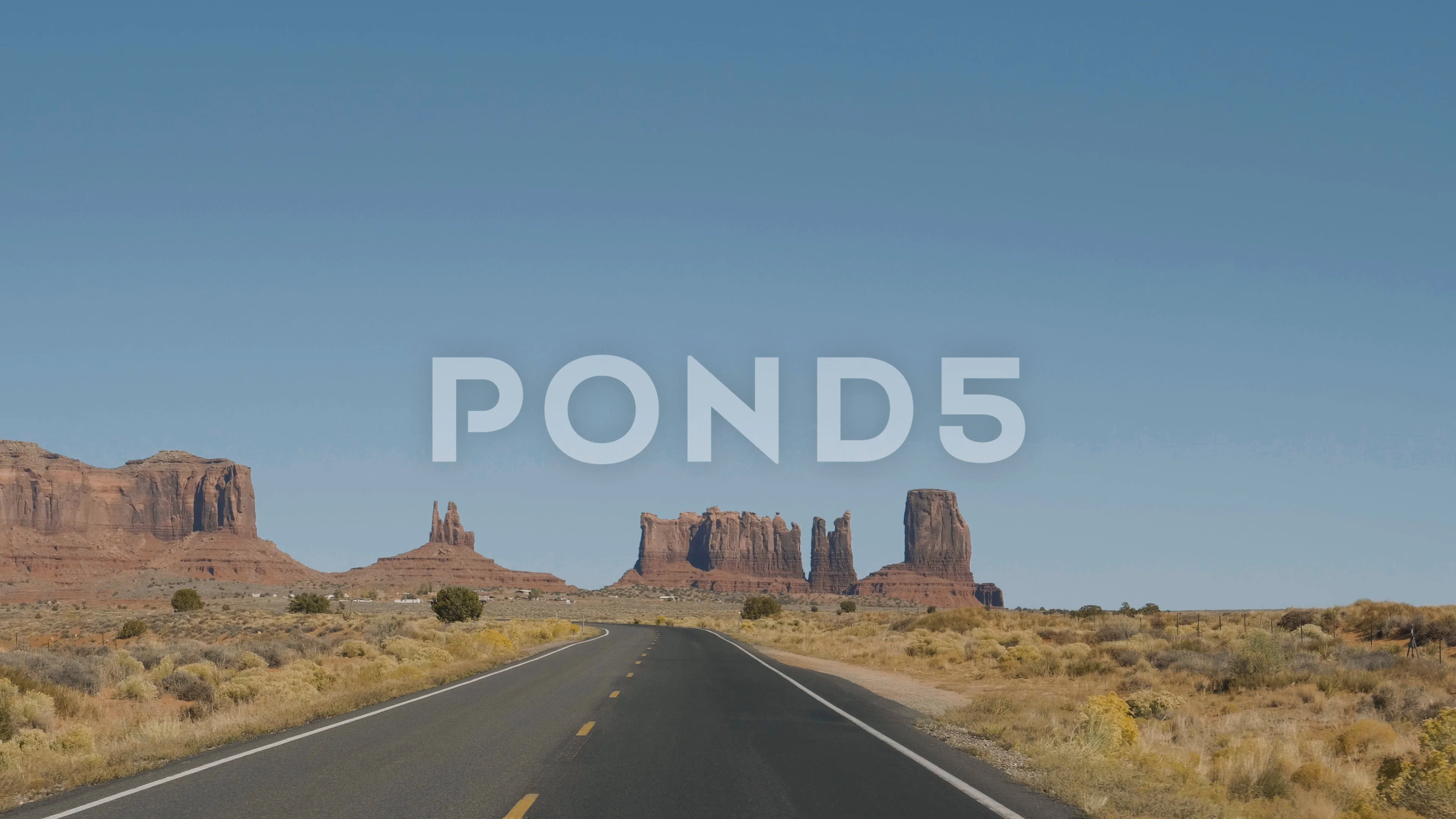 Famous Monument Valley Road