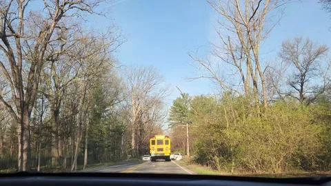 Driving Indianapolis Indiana Street Scho... | Stock Video | Pond5