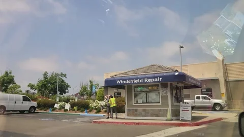 Windshield Repair Stock Footage ~ Royalty Free Stock Videos | Pond5