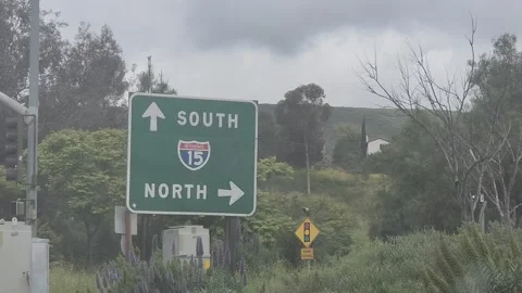 Driving North South Left Interstate 15 S... | Stock Video | Pond5