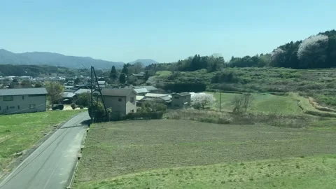 Driving Plate: view from Japanese Shinka... | Stock Video | Pond5