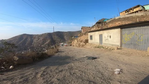 Driving in Slums of Lima, Peru | Stock Video | Pond5