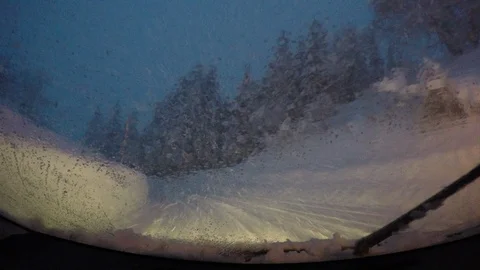 Snow Road Night Stock Videos – Royalty-Free HD & 4K Videos