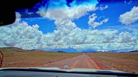 Driving through the Qiang tang uninhabit... | Stock Video | Pond5