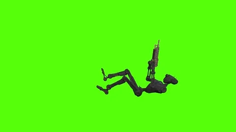 Droid Death Green Screen Animation 4k Re... | Stock Video | Pond5