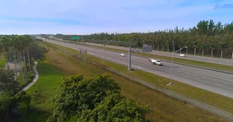 Fly Sign Interstate Stock Videos – Royalty-Free HD & 4K Videos