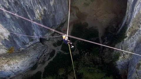 Bungee Jump Stock Footage ~ Royalty Free Stock Videos | Pond5