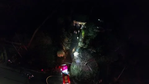 Drone Aerial View Search Rescue Time At ... | Stock Video | Pond5