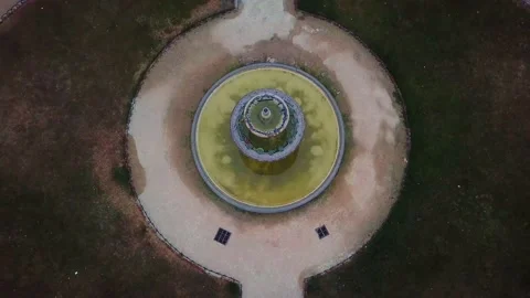 Drone camera rising, tilting up and grad... | Stock Video | Pond5