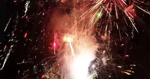 Firework Drone Show Stock Videos – Royalty-Free HD & 4K Videos