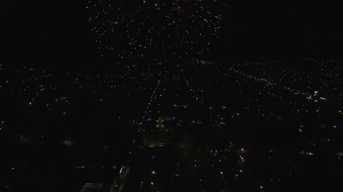 Firework Drone Show Stock Videos – Royalty-Free HD & 4K Videos