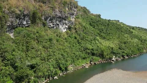 Drone Footage 4K - Maramo River aka Litt... | Stock Video | Pond5