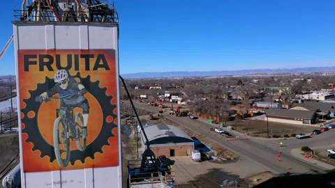 Drone: Fruita, Colorado Mountain Bike G... | Stock Video | Pond5