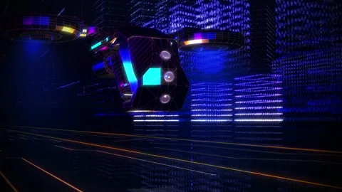 Drone. Inside a Machine System. Virtual ... | Stock Video | Pond5