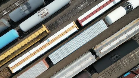 Drone overhead shot, bird's eye view of ... | Stock Video | Pond5