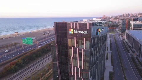 Microsoft Building Stock Video Footage | Royalty Free Microsoft ...