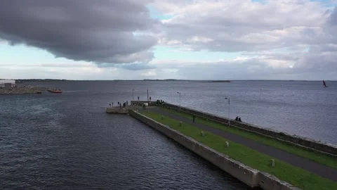 Drone shot moving forward captures Nimmo... | Stock Video | Pond5