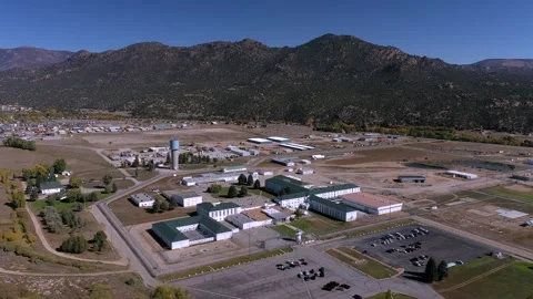 Prison Drone Stock Footage ~ Royalty Free Stock Videos | Pond5