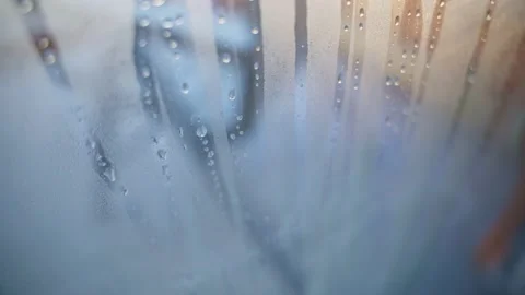 Water Dripping Down Window Stock Video Footage | Royalty Free Water ...